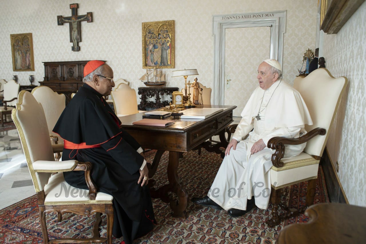 LEN - www.lankaenews.com | The cardinal goes international and talks ...